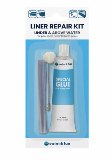 PVC paikkaussarja, liima - Nordic Pool Systems verkkokauppa